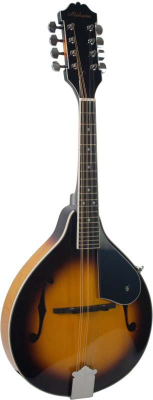Alabama ALM32S A-Style Solid Spruce Mandolin - Tobacco Sunburst