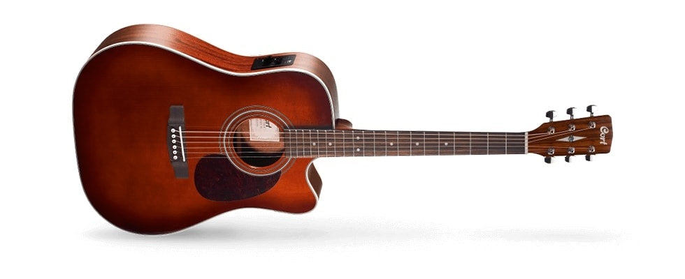 Cort MR500E Acoustic-Electric Guitar - Brown Burst