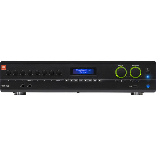 JBL VMA2120 120W 70/100v Mixer/Amplifier (8-In/2-Out)