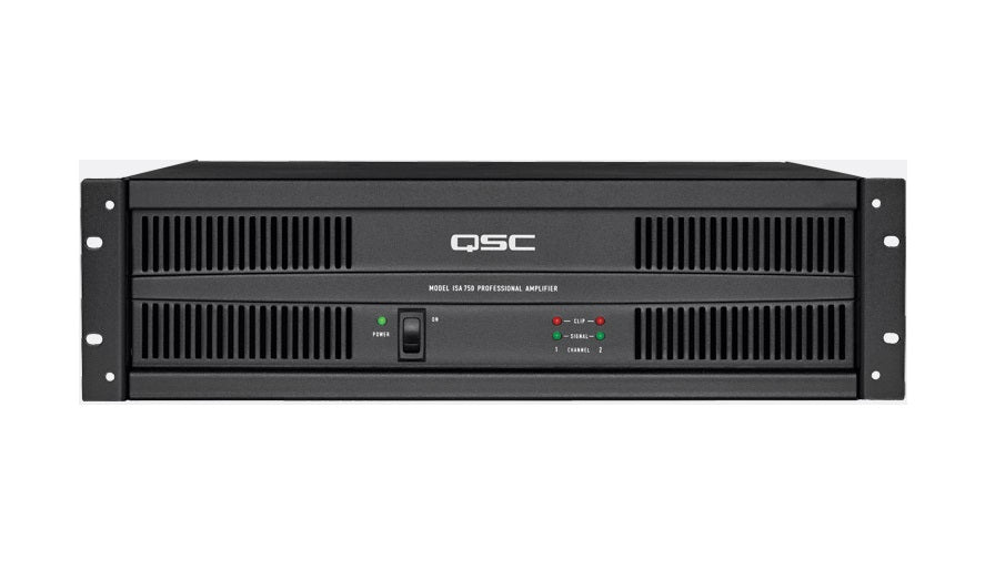 QSC ISA300Ti 2-Channel Power Amplifier 300w/70v - Canada